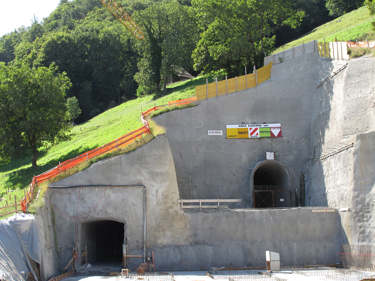 EPC - Tunnel Fab, Sargans | IBH - Tragwerksplanung